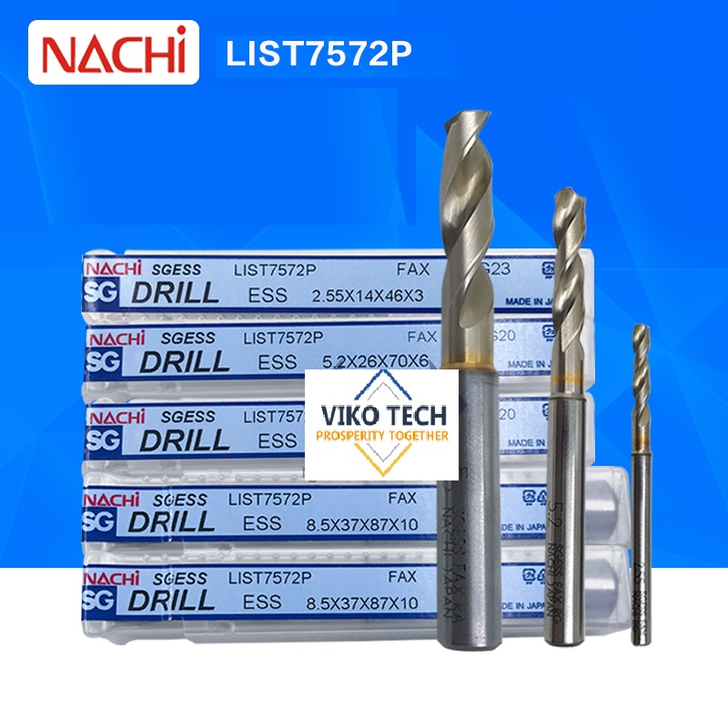 Mũi khoan Nachi LIST7572P SG-ESS - VIKO TECH VIỆT NAM